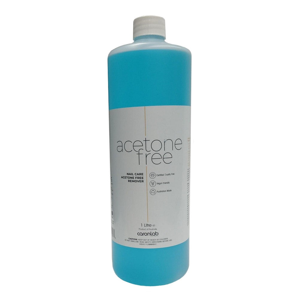 Caronlab Nail Care Remover Acetone Free 1ltr