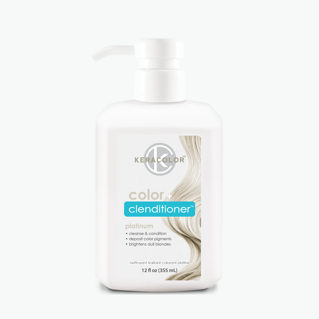 Keracolor Color + Clenditioner Colour Shampoo 355ml - Platinum