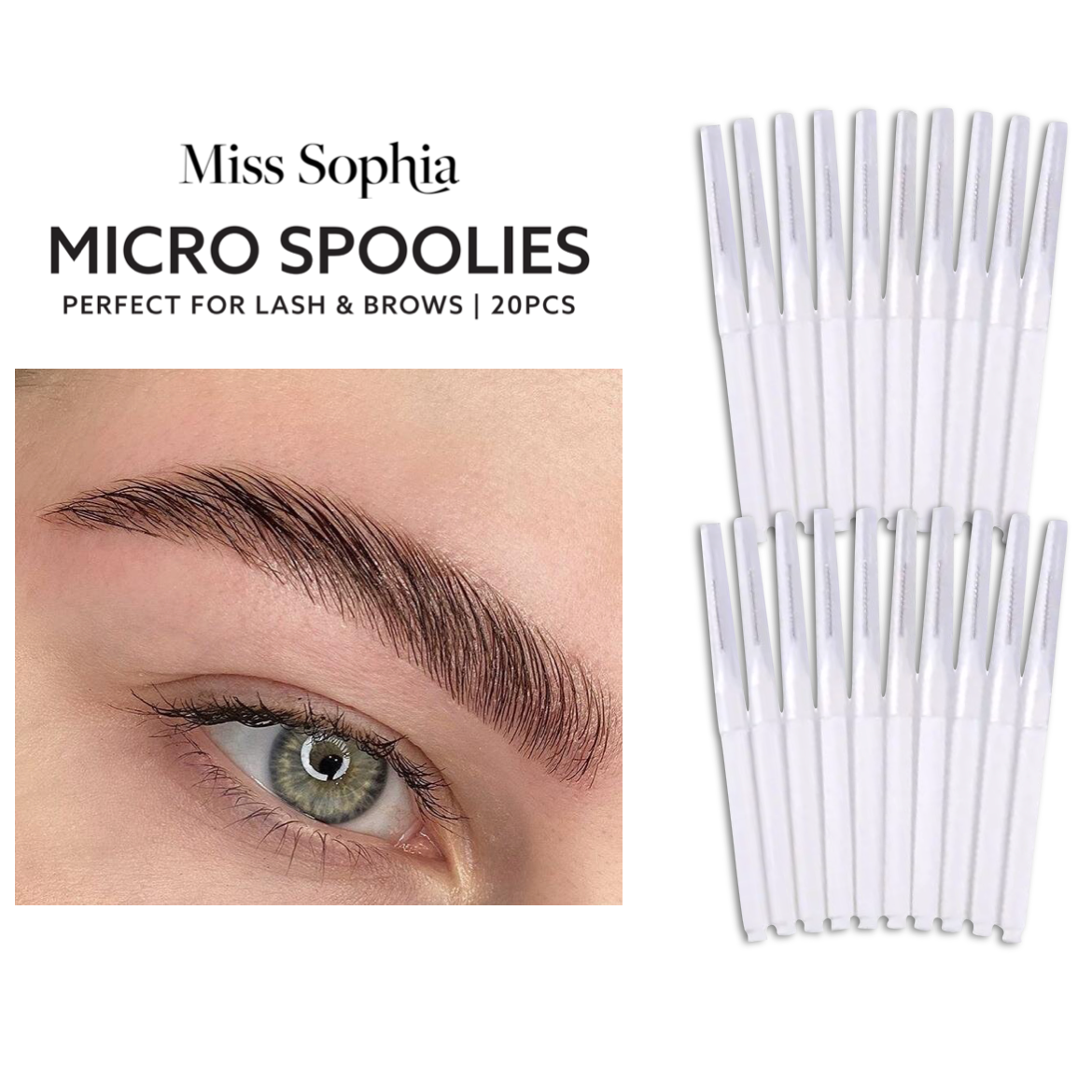 Miss Sophia Micro Spoolies 20pcs | Hair & Beauty Collections