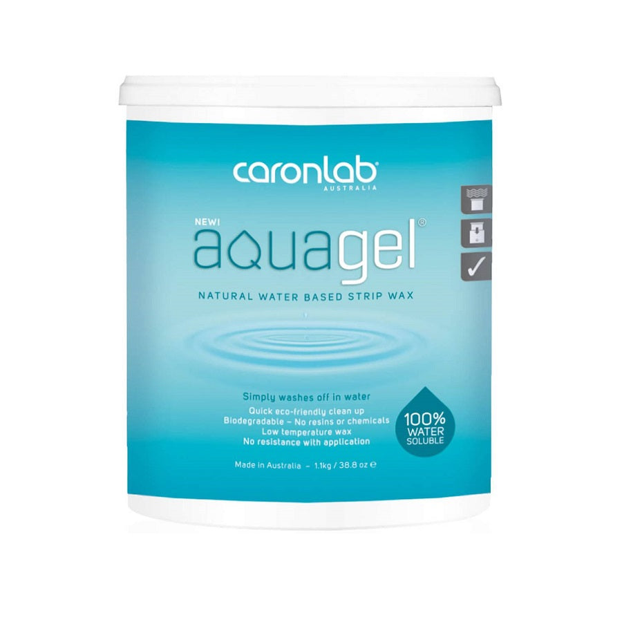 Caronlab Aquagel Natural Water Based Strip Wax 1.1kg