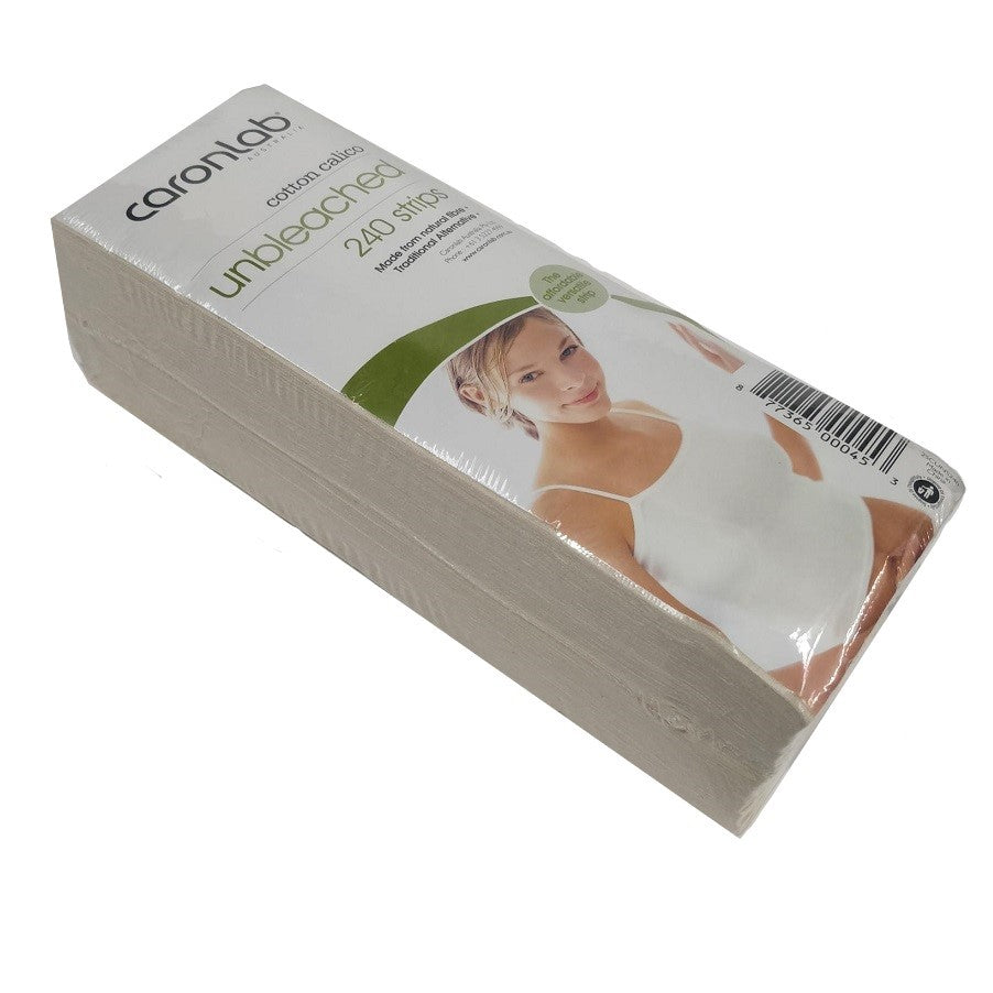 Caronlab Calico Pre-Cut Unbleached Strips 240pk