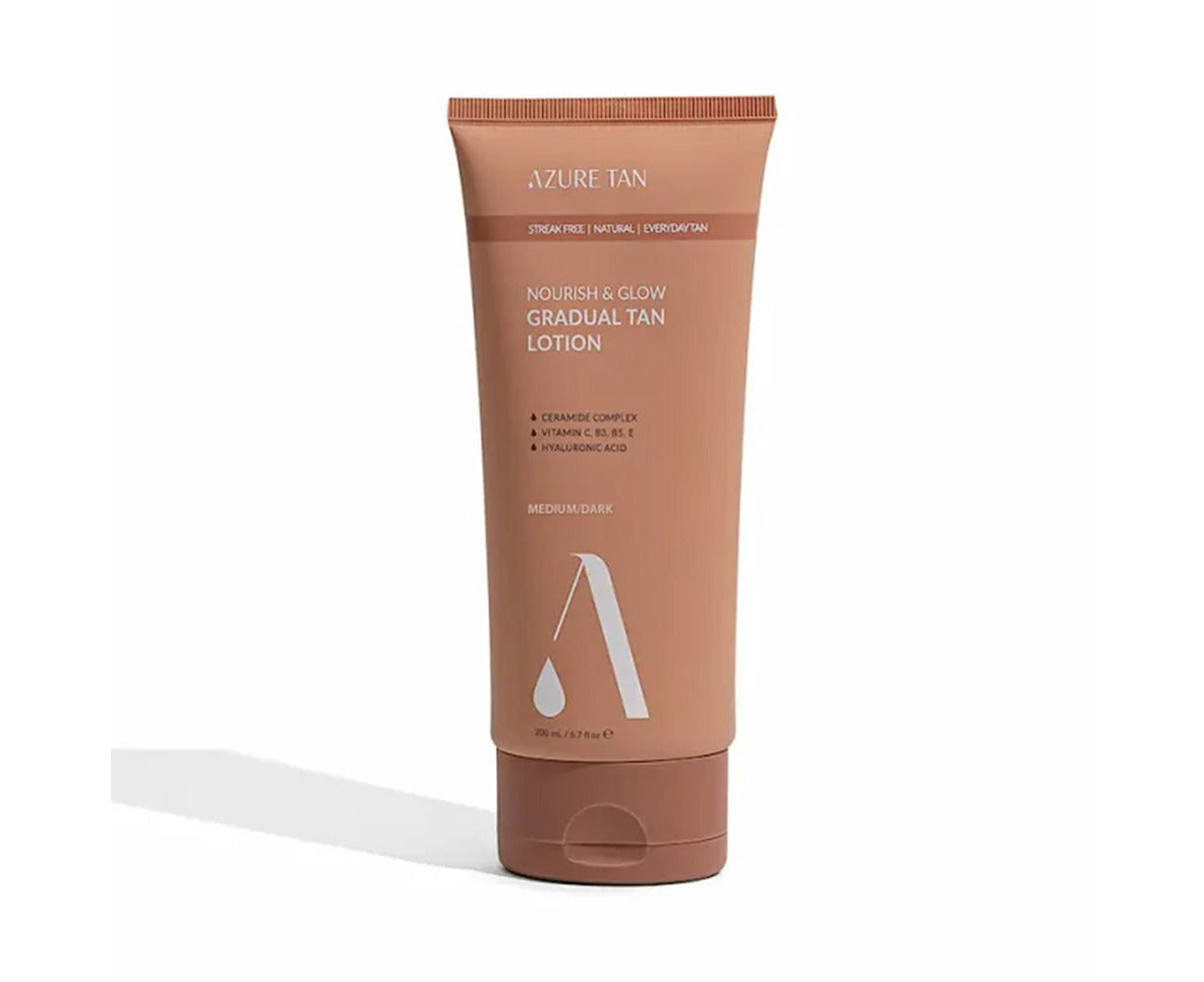 Azure Tan Gradual Tan Lotion 200ml - Medium/Dark