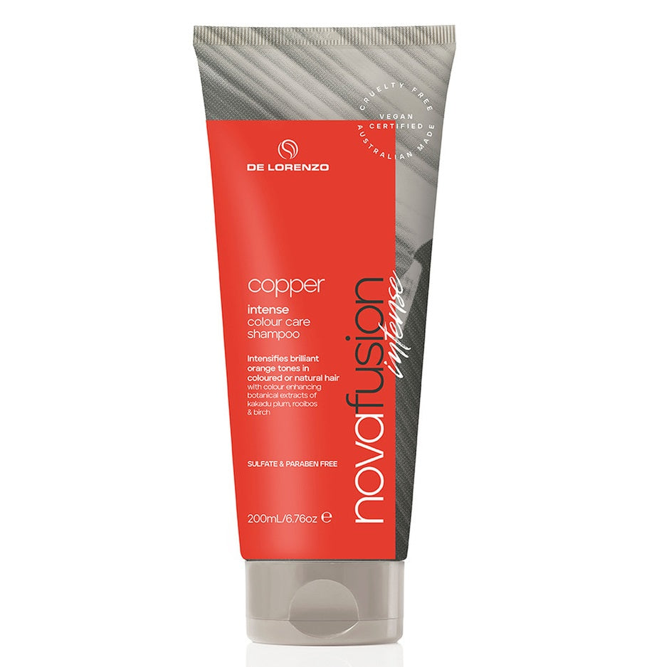 De Lorenzo Novafusion Intense Copper Shampoo 200ml