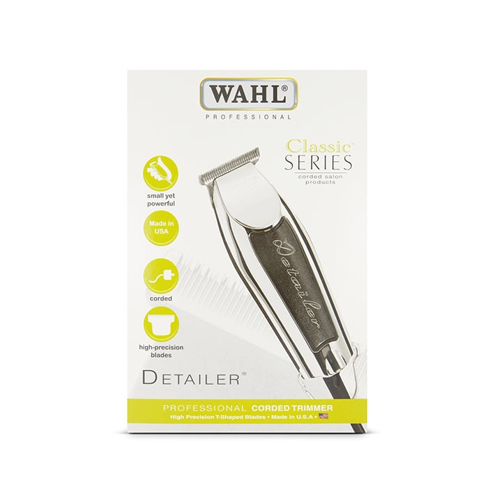 Wahl Classic Detailer Corded Trimmer - Black